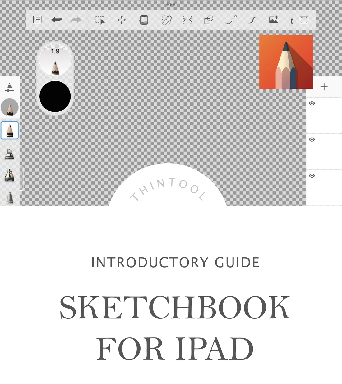 Sketchbook App Guide (English) – Thin Tool